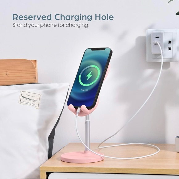 Other | Cute Cell Phone Stand Adjustable Bunny Phone Stand For Desk ...